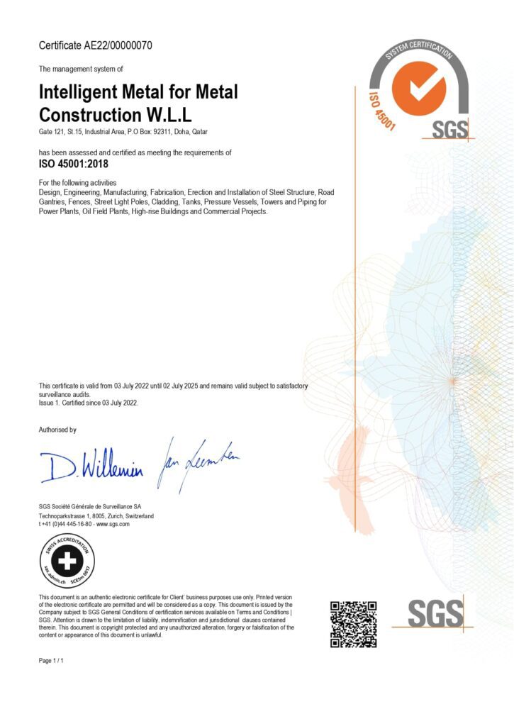 Certifications - IMC